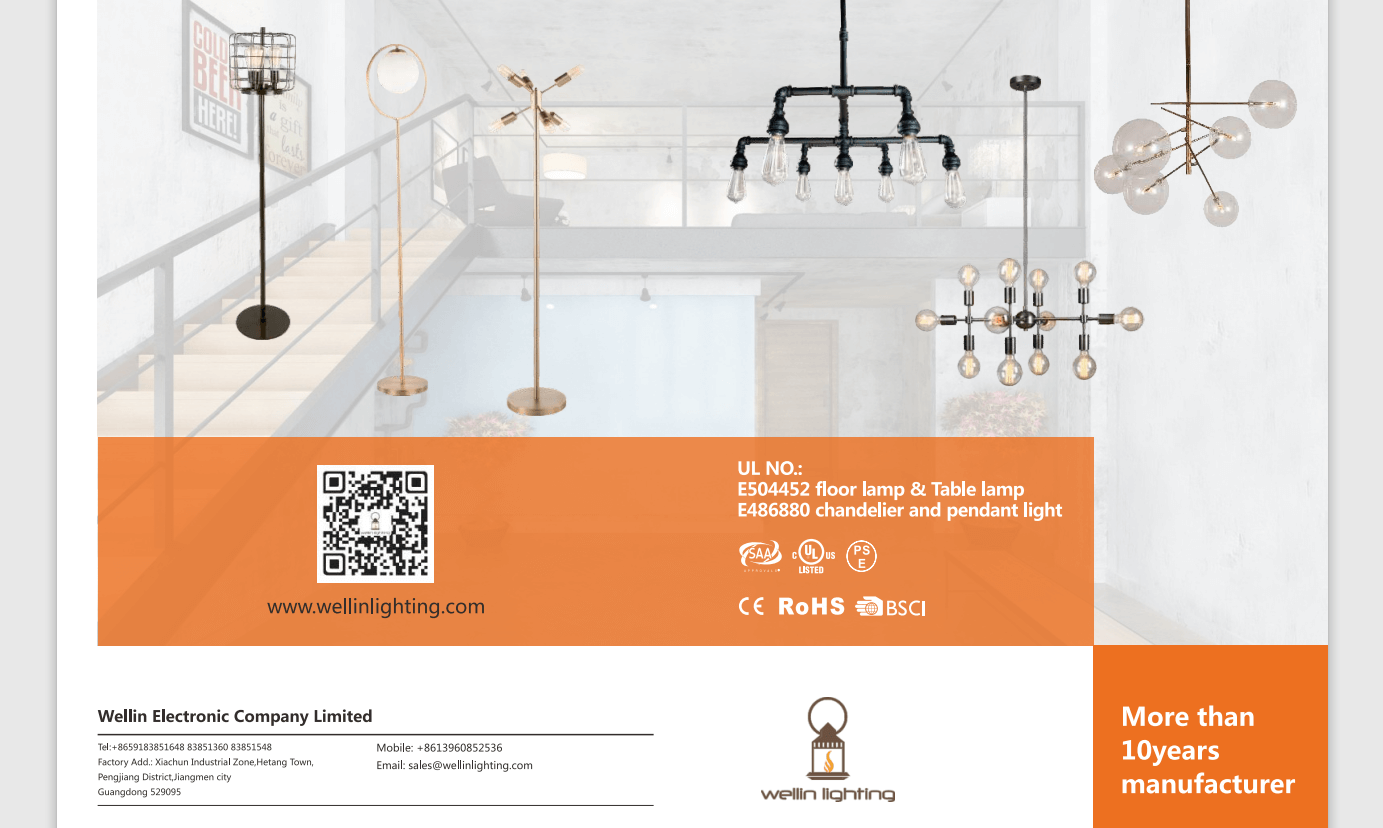 Online catalogue - wellinlighting
