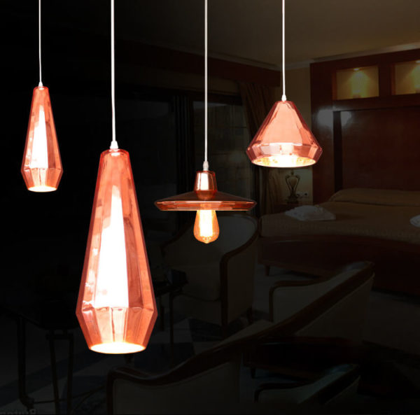 Newest Pink Glass Pendant Light ! - wellinlighting